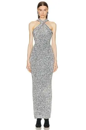 Alaïa Metallic Dress