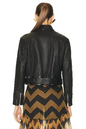Saint Laurent Aviator Leather Jacket