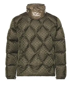 Moncler Quilted Logo Down Jacket