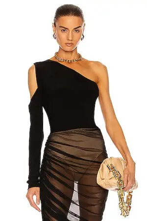 Norma Kamali One-shoulder Top