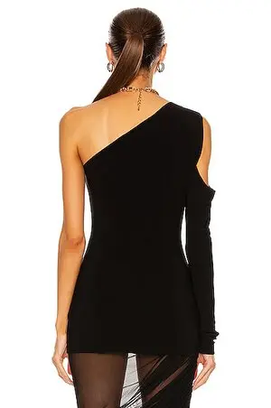 Norma Kamali One-shoulder Top