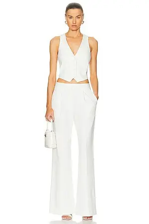 SANS FAFF Pin Tuck Palazzo Pant