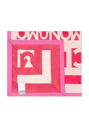 Moncler Logo Print Towel