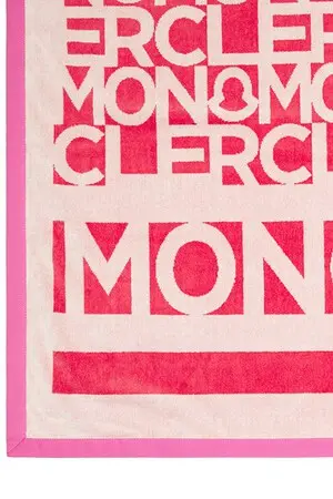 Moncler Logo Print Towel