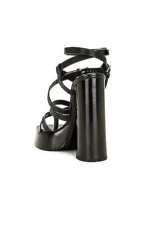 Saint Laurent Strappy Platform Sandals