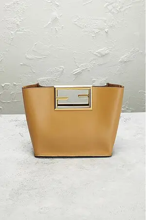 Fendi Way Tote Bag - Brown