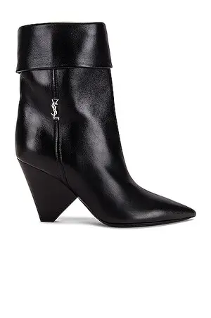 Saint Laurent Niki Leather Booties