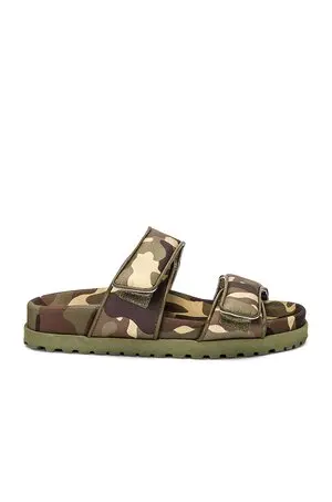 GIA BORGHINI X Pernille Teisbaek Leather Platform Sandal