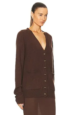 Eterne Theodore Cardigan - Chocolate