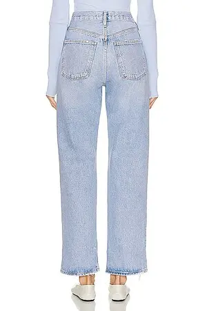 AGOLDE Fran Low Slung Easy Straight Jeans