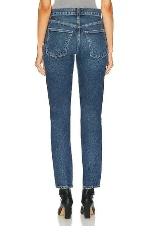 AGOLDE Austin Mid Rise Tapered Slim Jeans - Control