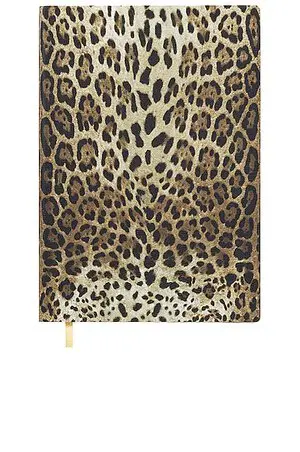 DOLCE & GABBANA CASA Medium Notebook - Leopard