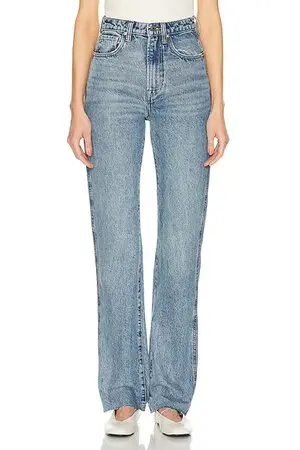 GRLFRND Sara Super High Rise Straight Jeans
