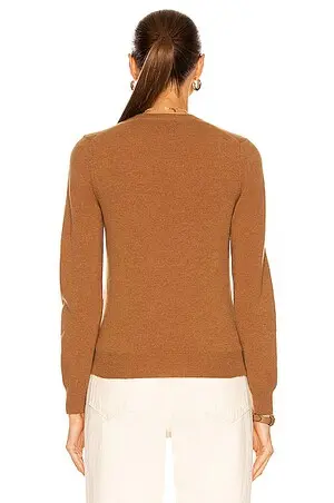 Play Comme Des Garcon V-neck Pullover - Brown