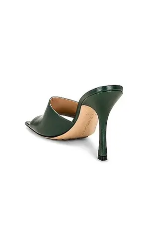 Bottega Veneta Stretch Mule Sandal - Pine Green