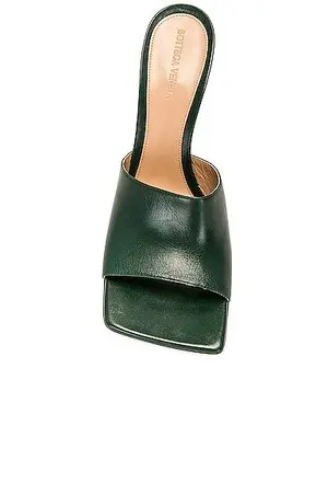 Bottega Veneta Stretch Mule Sandal - Pine Green