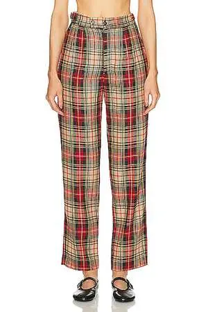 BODE Truro Plaid Trousers