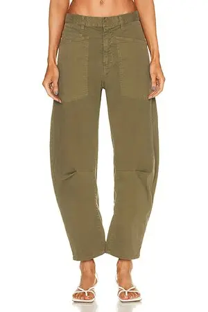 NILI LOTAN Shon Pant In Camouflage - Camo