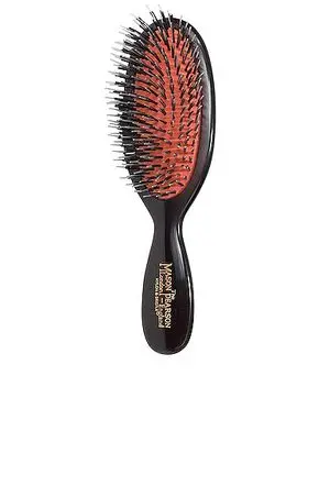 MASON PEARSON Pocket Bristle & Nylon Hairbrush - Dark Ruby