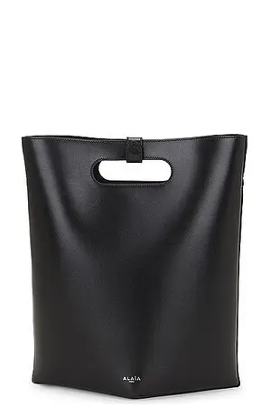 Alaïa Folded Tote Bag - Noir