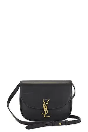 Saint Laurent Medium Kaia Satchel - Nero