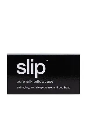 Slip King Pure Silk Pillowcase - Black