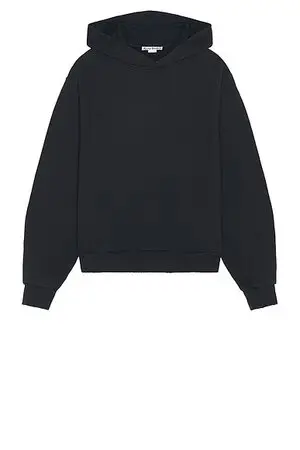 Acne Studios Hoodie With Back Graphic - Black