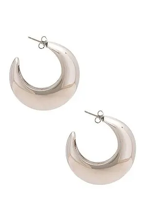 Isabel Marant Étoile Large Hoop Earrings - Silver