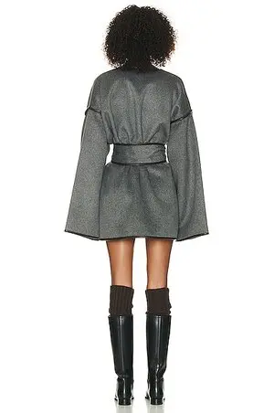 HELSA Wool Blend Blanket Coat