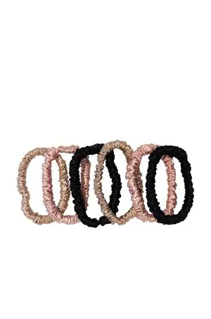 Slip Slip Skinny Scrunchies Set Of 6 Multi
