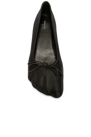 Balenciaga Satin Ballerina Flats