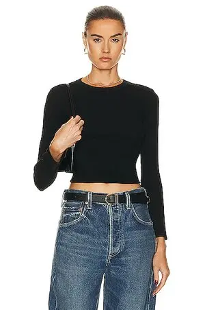 LESET Kelly Slim Fit Long Sleeve Top
