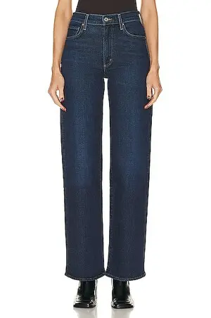 AGOLDE Harper Mid-rise Wide Straight Jeans - Formation