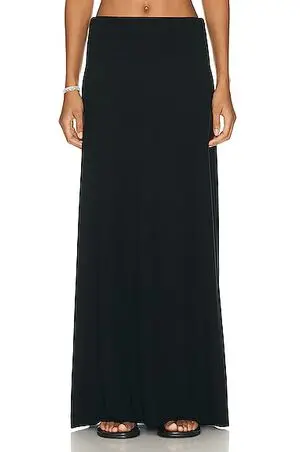 LESET Lauren High Waist Maxi Skirt