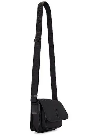Saint Laurent Bv Niki Messenger Bag - Nero