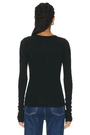 Eterne Long Sleeve Fitted Top