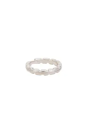 MARTINE ALI Stacking Groove Ring - Silver