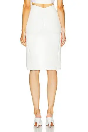 Alaïa Patent Leather Pencil Skirt