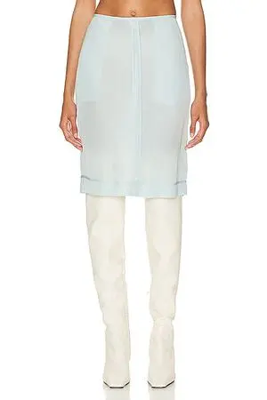 Bottega Veneta Sheer Skirt