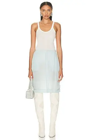 Bottega Veneta Sheer Skirt