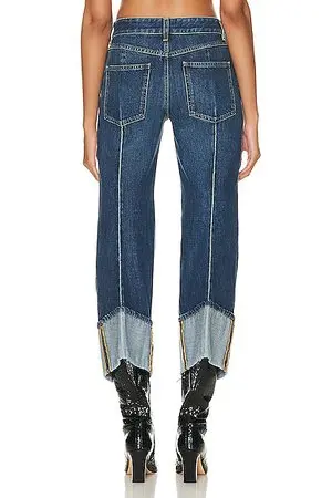Bottega Veneta Medium Indigo Straight Leg Jeans
