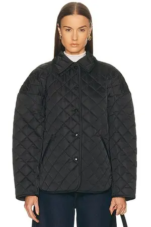 TOTEME Collared Quilted Jacket