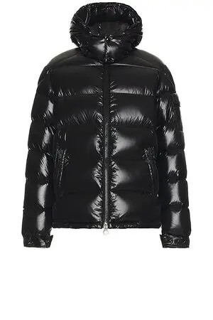 Moncler Quilted Down Hooded Jacket