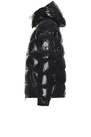 Moncler Quilted Down Hooded Jacket