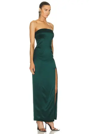 NICHOLAS Vivia Strapless Corset Gown