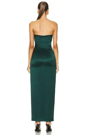 NICHOLAS Vivia Strapless Corset Gown