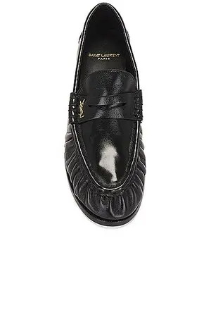 Saint Laurent Le Loafer Moccasin - Noir