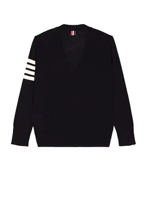 Thom Browne Merino Wool Cardigan Sweater