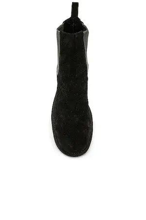 Guidi Suede Chelsea Boots - Black