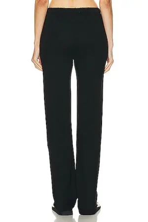 Eterne Straight Leg Sweatpant - Black